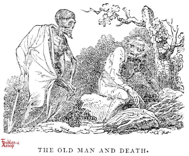 The Old Man and Death - Fables of Aesop