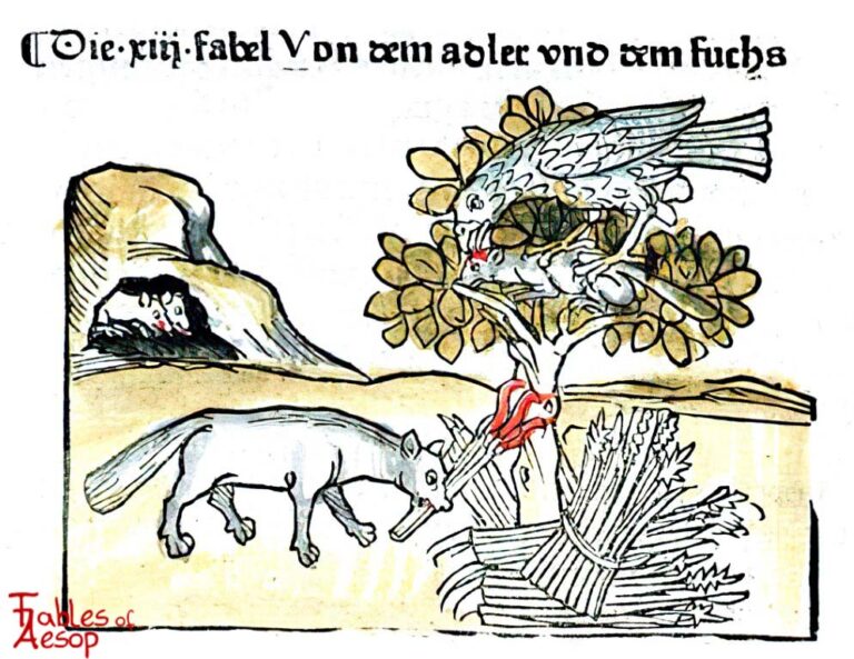 The Eagle and The Fox - Fables of Aesop