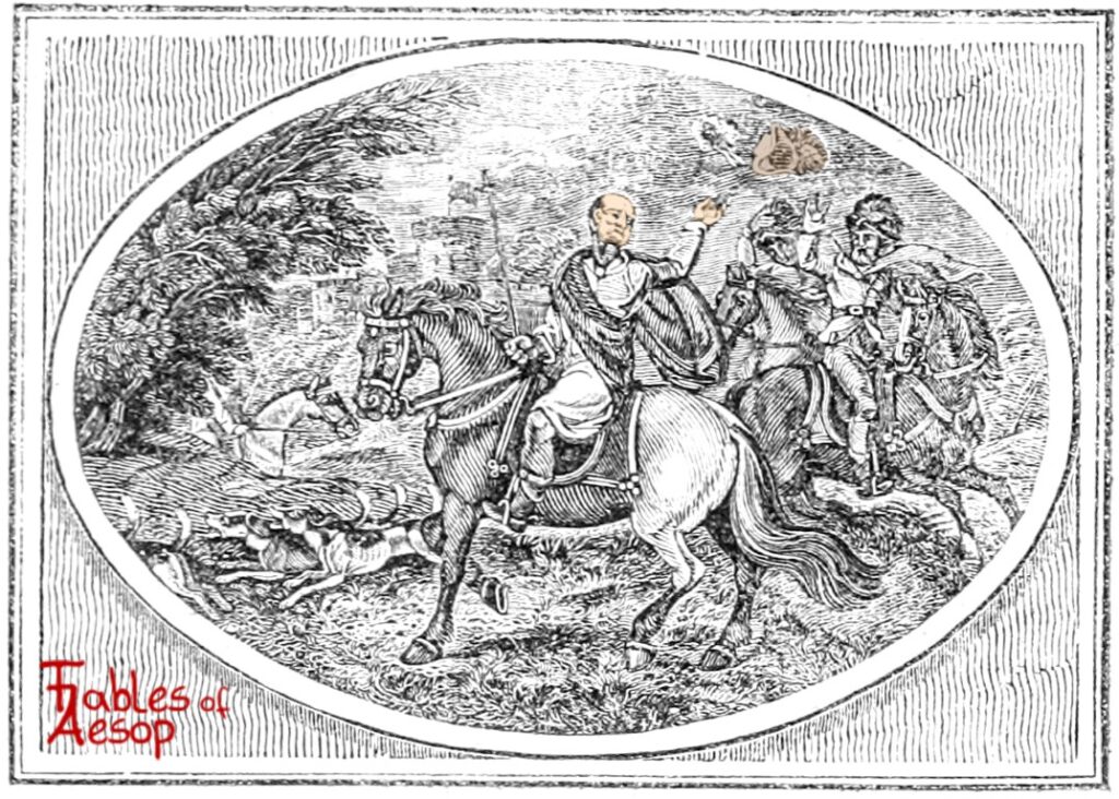 The Bald Knight - Fables of Aesop