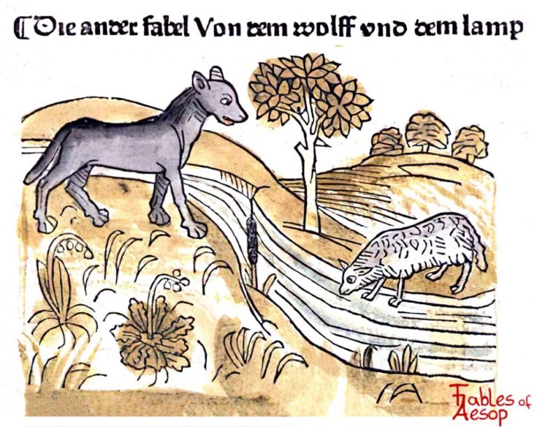 The Wolf and The Lamb - Fables of Aesop