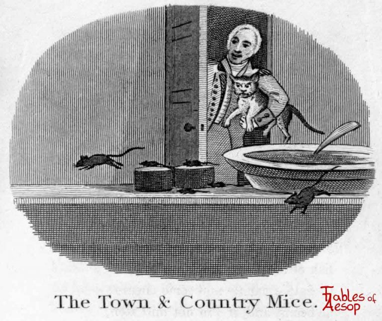 The Town Mouse and The Country Mouse - Fables of Aesop